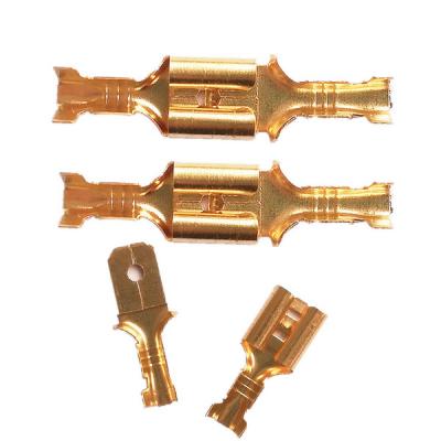 China CNC Machined Electrical Terminal Copper Connector for EV Battery Packs with ±0.001mm Tolerance and 10 Million Monthly Capacity for sale