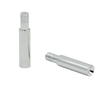 China Custom CNC Turned Steel Components Silver Finish For Industrial for sale