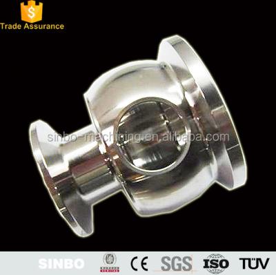 China AS9100 Certified CNC Turning Milling Parts Ra0.4-0.8 28.6mm Fork Clamp Diameter for sale