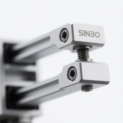 China High Precision Pneumatic Finger Gripper Link 20mm Stroke 120N Force for Robot Machine Tending for sale