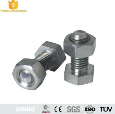 China CNC Turning Parts Pin Buckle Style ±0.01mm Tolerance Custom Logo Precision Engineering Components for sale