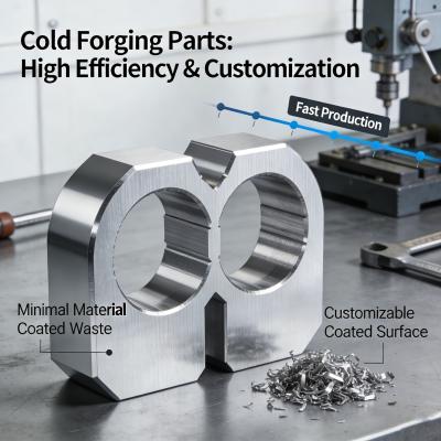 China Custom Cold Forging Parts HRC 40-60 Carbon Steel Stainless Steel Corrosion Resistant for sale