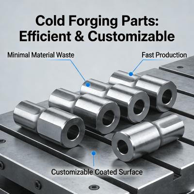 China High Strength Cold Forging Parts HRC 40-60 Hardness Customizable Dimensions Cost Efficient for sale