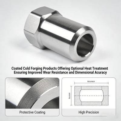 China Customizable Cold Forging Parts HRC 40-60 Hardness Good Corrosion Resistance for Precision Industrial Applications for sale