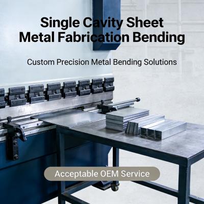 China Single Cavity CNC Bending Sheet Metal Parts ±0.01mm Tolerance ISO9001:2008 for sale