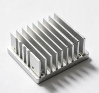 China Custom CNC Machined Aluminum 6061-T6 Heat Sink Fins Precision Thermal Management Components 167 W/mK for sale