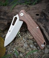 China LUOKE Folding knife Walnut handle for sale
