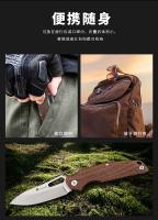 China LUOKE Folding knife Walnut handle for sale