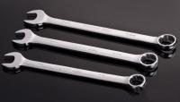 China 150mm 5.5mm Forged Steel Wrench Disassemble 12 Inch Adjustable Double End Open for sale