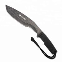 China 1.2ft Stainless Steel Hunting Machete  Blade Styles 14.4in HRC 55 for sale