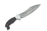 China Damascus Micarta Custom Hunting Knife Handmade Stainless Steel Machete 14in for sale