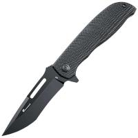 China Outdoor Steel Folding Dagger Knife 130g 80mm G10 Alloy Handle for sale