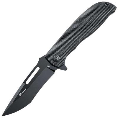 China Outdoor Steel Folding Dagger Knife 130g 80mm G10 Alloy Handle for sale