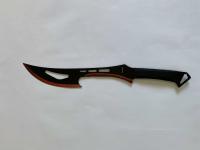 China ODM OEM Outdoor Hercules Stainless Steel Hunting Knife Black Handle 26in for sale