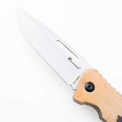 China Engraving Forester Metal Dagger Knife 200mm High Carbon Steel for sale