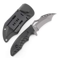 China 2.8mm Blade Dagger Knife G10 143g Handmade Stainless Steel Daggers for sale