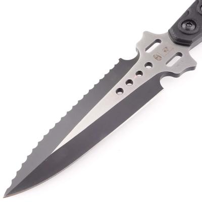 China Notched Edge Carbon Steel Machete Multifunctional Camping 3Cr13 for sale