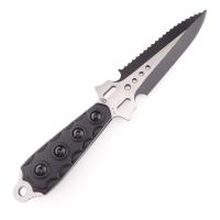 China Notched Edge Carbon Steel Machete Multifunctional Camping 3Cr13 for sale
