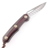China 56HRC Carbon Steel Machete 7.8 Inch Cherry Blossom Machete Hunting Knife for sale