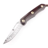 China 56HRC Carbon Steel Machete 7.8 Inch Cherry Blossom Machete Hunting Knife for sale