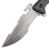 China Military Paratrooper Double Edged Tactical Dagger Knives G10 56HRC for sale