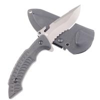 China Military Paratrooper Double Edged Tactical Dagger Knives G10 56HRC for sale