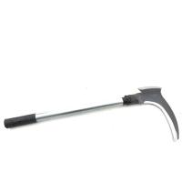 China Double Edged Steel Harvesting Sickle 40cm Antislip Long Handled Brush Hook ODM for sale
