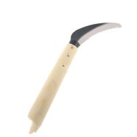 China 120pcs/ Carton Stainless Steel Serrated Sickle 0.3mm 10in Cleaning Grass Sickle for sale