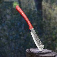 China SS440 Damascus Steel Machete 3C Survival Knife Foldable High Safety for sale