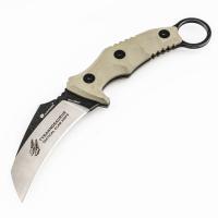 China Polished Tyrannosaurus Rex Survival Knife Toughness 8.8 Inch Survival Knife for sale