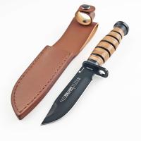 China 9 Inch 255g Veteran Survival Carbon Steel Machete Erosion Resistant for sale