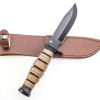 China 9 Inch 255g Veteran Survival Carbon Steel Machete Erosion Resistant for sale