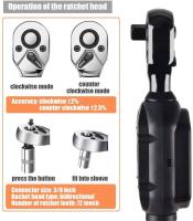 China Antislip Electronic Mini Digital Torque Wrench AWI 60 Adjustable 9.45in for sale