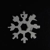 China GS Stainless Steel 18 In 1 Snowflake Multi Tool Screwdriver Silver for sale