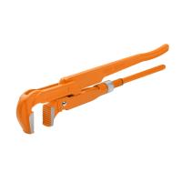 China Drop Forged Bent Nose Pipe Wrench 60mm 90deg ODM for sale