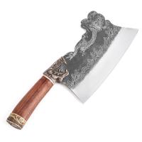 China HRC58 Sharp Blade Handmade Custom Machete Kitchen Knives Carbon Steel for sale