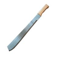 China Handmade Custom Wooden Handle Machete Anti Scratch 2.2mm 18in for sale