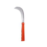 China PP Handle Banana Steel Harvesting Sickle Curved Fruit Knife 57HRC Non Changeable for sale