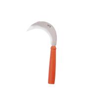 China PP Handle Banana Steel Harvesting Sickle Curved Fruit Knife 57HRC Non Changeable for sale