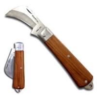 China High Carbon Steel Harvesting Sickle Shaped Folding Sickle Knife Heat Treatment for sale