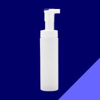 China Customized 43/410 White Foam Pump Bottle For Transparent Housing With Clip Lock Feature for sale