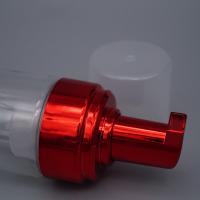 China Support Actuator Closure Overcap Electroplating Foam Pump 1.5Cc Customize Colour for sale