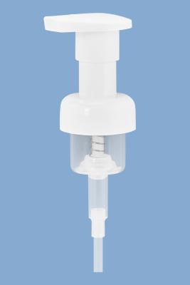 China Household Manual Mini Foam Pump 28 410  Clip Lock Type  Skincare Use for sale