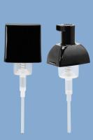 China 30-410 Lotion Dispenser Pump  Black Rectangle Closure For Rectangle Bottle Mouth for sale