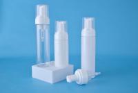 China White 0.8CC Stainless Steel Spring Type 43mm Foam Pump With Cap for sale