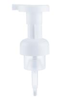 China External Spring Flower Shape Foam Pump , Hand Cream Pump Dispenser 40mm for sale