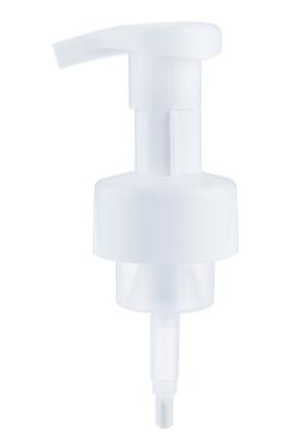 China Leak Proof Glossy 40mm Foam Pump For Liquid Soap Dispenser White Color for sale