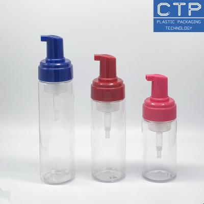 China Frosted  Airless Shower Gel Pump Lotion Type 0.8cc Output With Clamp for sale