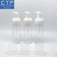 China Customized White Plastic Foam Pump For 43/410 Bottles With Overcap Lock Way for sale