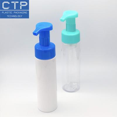 China PE Plastic Facial Foam Pump ,  Sanitizer Bottle Pump 0.8cc output for sale